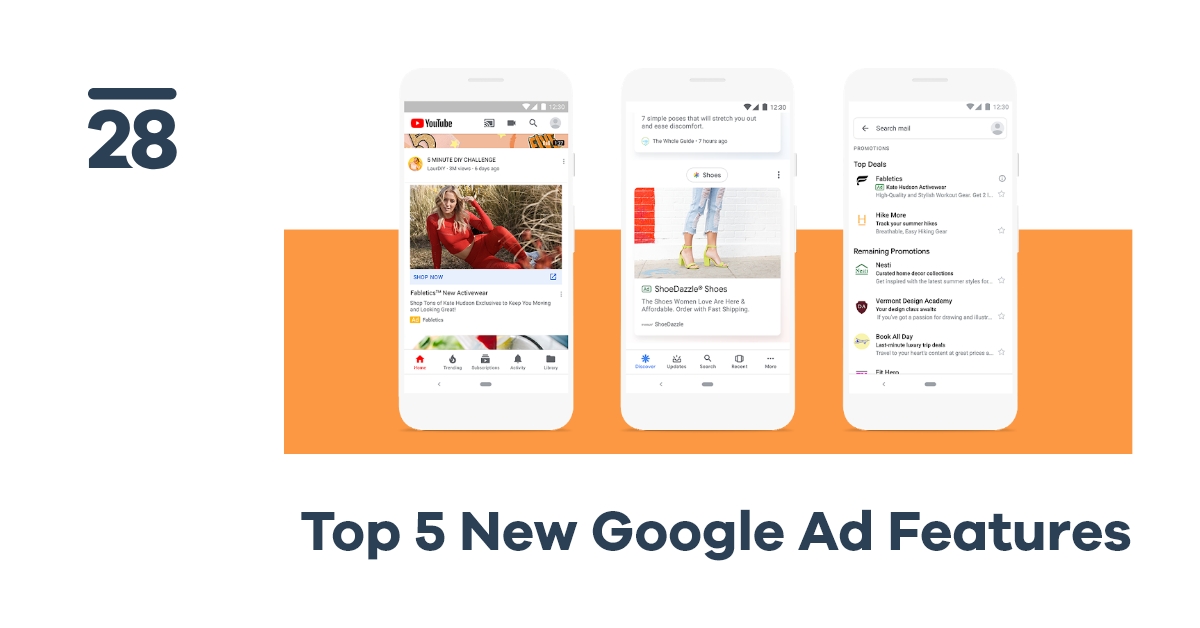 Top 5 New Google Ad Features. - 20Eight